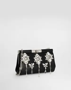 Dolce & Gabbana Crystal Embroidered Marlene Handbag