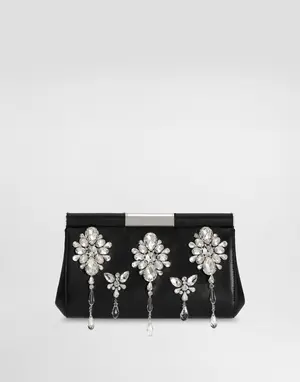 Dolce & Gabbana Crystal Embroidered Marlene Handbag