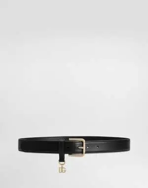 Dolce & Gabbana Dg Charm Belt Belts Leather - Black