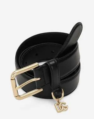 Dolce & Gabbana Dg Charm Belt Belts Leather - Black