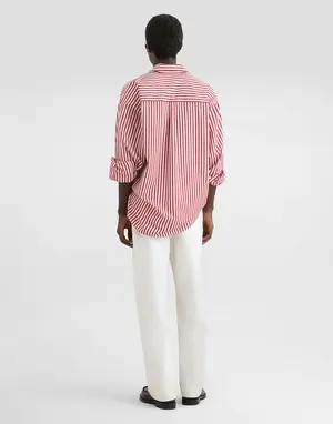 Dolce & Gabbana Striped Poplin Shirt Shirts
