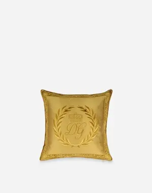 Dolce & Gabbana Mikado Silk Cushion Small Special Cushions - Multicolor