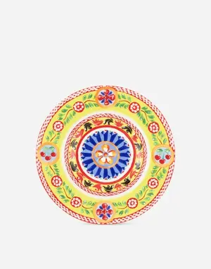 Dolce & Gabbana Set 2 Soup Plates In Fine Porcelain Soup Bowl