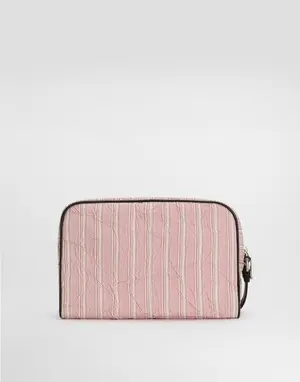 Dolce & Gabbana Froissé Fabric Handbag Shoppers