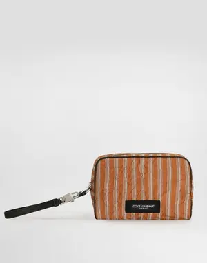 Dolce & Gabbana Froissé Fabric Shopper Handbag - Multicolor