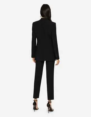 Dolce & Gabbana Single-breasted Woolen Turlington Blazer Blazers