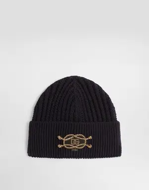 Dolce & Gabbana Rib-knit Hat - Blue