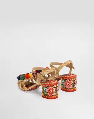 Dolce & Gabbana Sandalo Sandals And Wedges - Multicolor