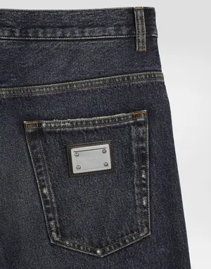 Dolce & Gabbana Denim Cotton Trousers Denim Multi-colored
