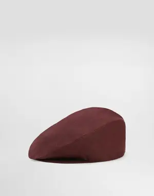 Dolce & Gabbana Linen Flat Cap Hats And Gloves Multi-colored Linen - Multicolor