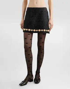 Dolce & Gabbana Brocade Miniskirt Skirts