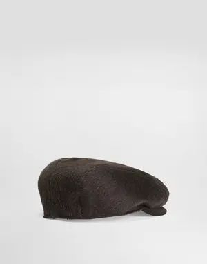 Dolce & Gabbana Wool And Llama Flat Cap Hats And Gloves