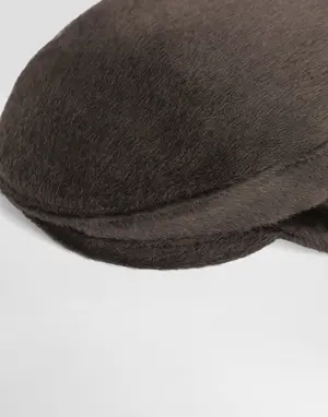 Dolce & Gabbana Wool And Llama Flat Cap Hats And Gloves