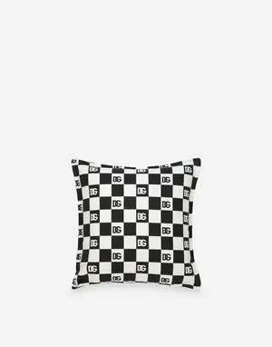 Dolce & Gabbana Canvas Cushion Small Cushions - Multicolor
