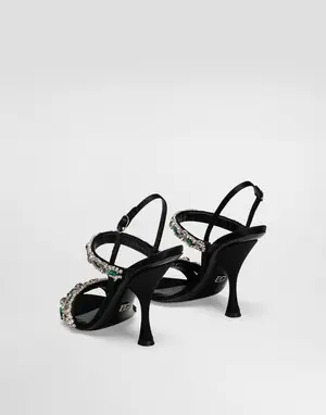 Dolce & Gabbana Sandals With Embroidery Sandals And Wedges