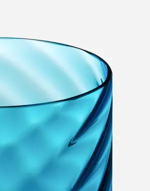 Dolce & Gabbana Set 2 Hand-blown Murano Water Glasses Water Glasses - Multicolor