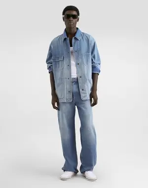 Dolce & Gabbana Denim Jacket Denim Multi-colored