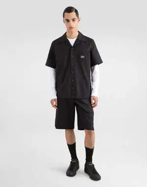 Dolce & Gabbana Tailored Stretch Cotton Shorts - Black