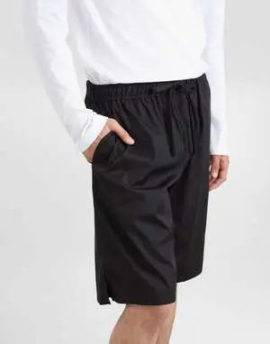 Dolce & Gabbana Tailored Stretch Cotton Shorts - Black