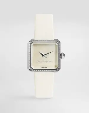 Dolce & Gabbana Sofia Steel Watch With Diamonds Watches - Ivory