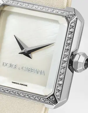 Dolce & Gabbana Sofia Steel Watch With Diamonds Watches - Ivory