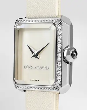 Dolce & Gabbana Sofia Steel Watch With Diamonds Watches - Ivory