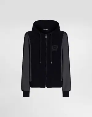 Dolce & Gabbana Cotton Terry Sweatshirt Sweatshirts - Blue