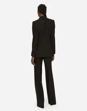 Dolce & Gabbana Flared Woolen Pants Pants And Shorts