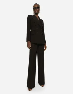 Dolce & Gabbana Flared Woolen Pants Pants And Shorts