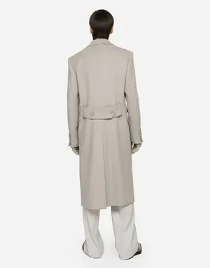 Dolce & Gabbana Single-breasted Double Cashmere Coat