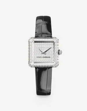 Dolce & Gabbana Sofia Invisible Setting Watch Watches - Black