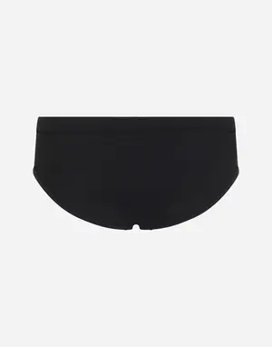 Dolce & Gabbana Swim Briefs With Label