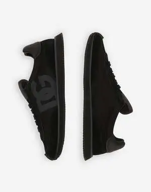 Dolce & Gabbana Mixed-material Dg Cushion Sneakers Sneakers - Black