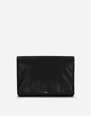 Dolce & Gabbana Nappa Leather Crossbody Bag Crossbody Bags Leather - Black