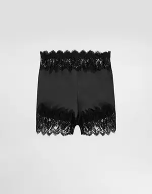 Dolce & Gabbana Shorts Silk - Black