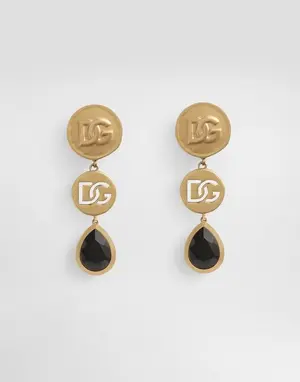 Dolce & Gabbana Like A Virgin Logo Clip Earrings Bijoux Metal - Gold