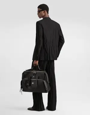 Dolce & Gabbana Stretch Cotton Trousers - Black