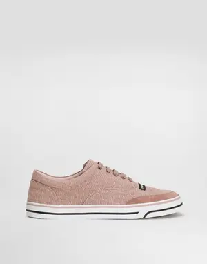 Dolce & Gabbana Dg Sailing Linen Sneakers Sneakers - Multicolor