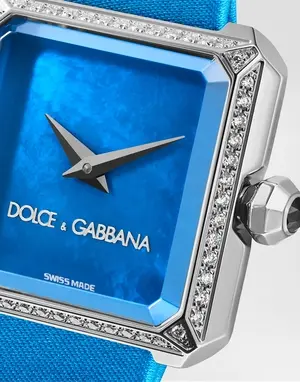 Dolce & Gabbana Sofia Steel Watch With Diamonds