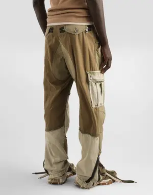 Dolce & Gabbana Cotton Patchwork Trousers