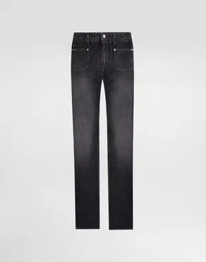 Dolce & Gabbana Flared Denim Jeans Denim And Jeans Multi-colored - Multicolor