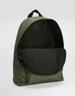 Dolce & Gabbana Nylon Backpack With Dg Patch