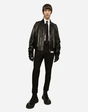 Dolce & Gabbana Nappa Leather Gloves Leather
