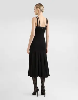 Dolce & Gabbana Organza Godet Dress