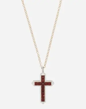 Dolce & Gabbana 377 Pendente Croce G Necklaces