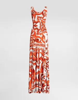 Dolce & Gabbana Lace Midi Dress - Multicolor