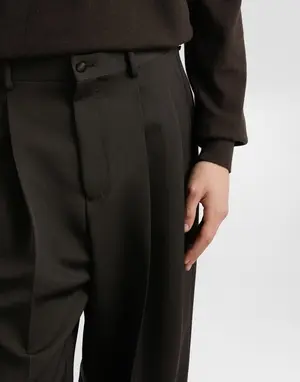 Dolce & Gabbana Pantalone Pants And Shorts Multi-colored Wool