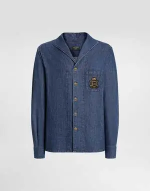 Dolce & Gabbana Denim Shirt Denim Multi-colored