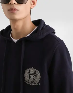 Dolce & Gabbana Smooth Cashmere Sweatshirt Sweaters And Cardigans
