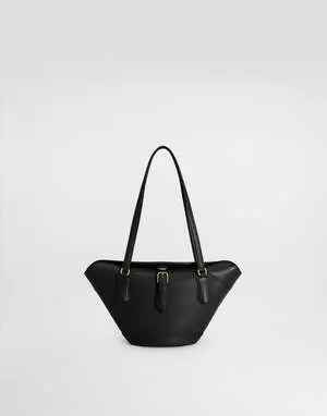 Dolce & Gabbana Capri Crow's Nest Tote Bags Leather - Black